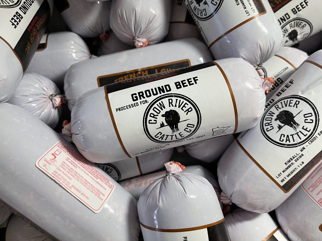 Premium Ground Beef 20 lbs. – Crow River Cattle Co
